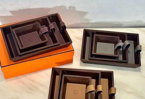 Набор подносов hermes 3 шт