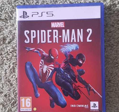 Spider man 2 ps5 диск