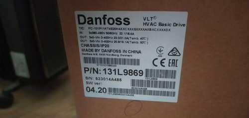 Преобразователь частоты 131L9869, Danfoss VLT hvac