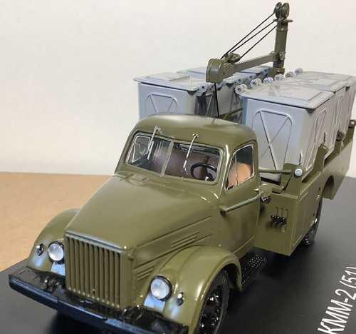 Модель автомобиля ккм-2 (газ-51) 1:43 ssm