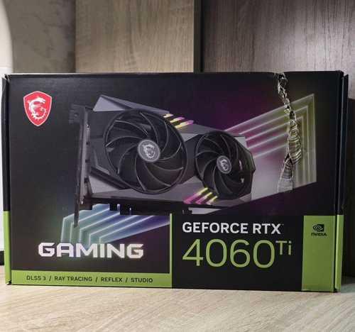 MSI GeForce RTX 4060 Ti gaming 8 гб видеокарта