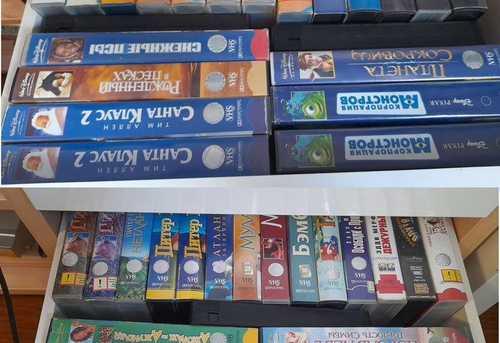 Видеокассеты VHS лицензия, цены разные