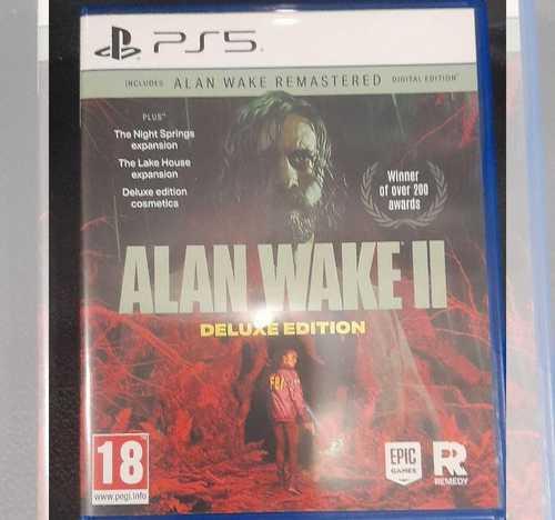 Alan wake 2 ps5 диск