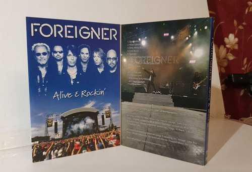 Foreigner "Alive E Rockin" Концерт на Dvd диске