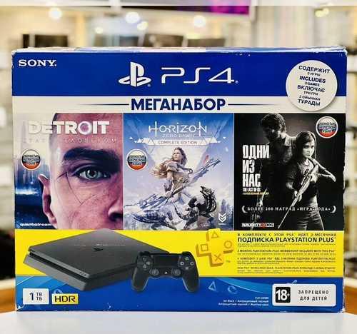 Sony PS4 Slim 2208B 1000Гб / Гарантия / Обмен