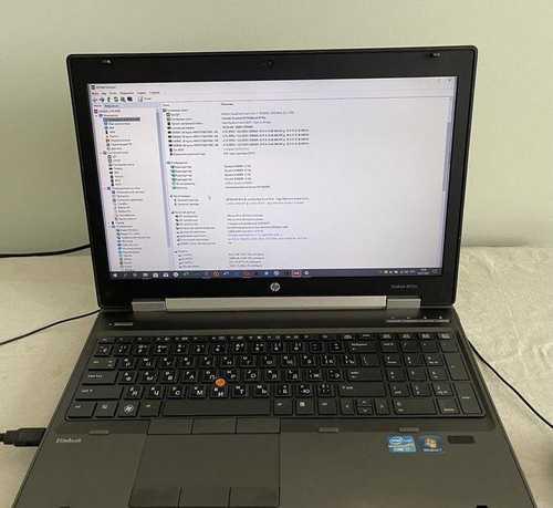Ноутбук hp EliteBook 8570w