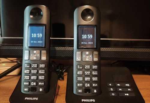 Беспроводной телефон Philips D605 duo - 2 трубки