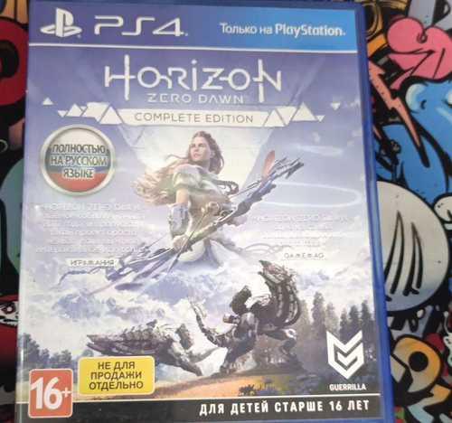 Horizon Zero down ps4 диск