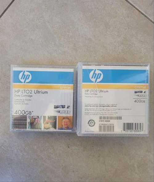 Ленточный картридж Hp lto2 ultium 400gb