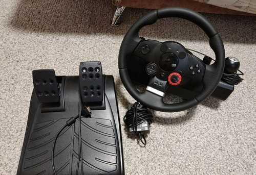 Руль logitech driving force gt