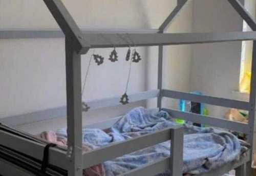 Для маленьких мечтателей: детская кровать-домик с