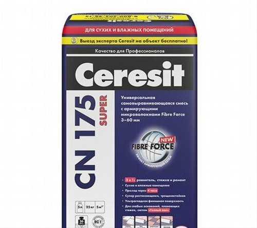 Самовыравнивающаяся смесь Ceresit CN175 25 кг