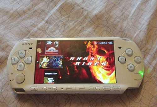 Sony PSP 3008 прошитая 64 Гб. 100 игр закачено
