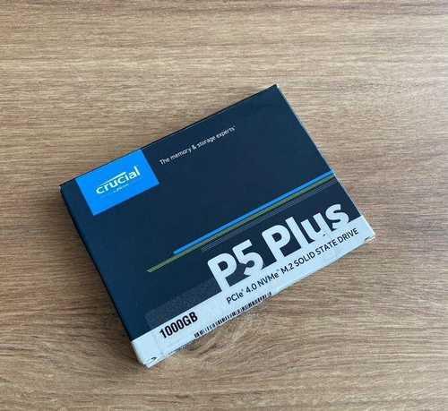 Новый SSD Crucial P5 Plus 1TB