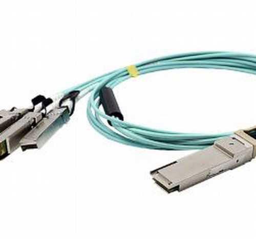 Модуль qsfp+ 40G Breakout AOC 4xSFP+ 1м