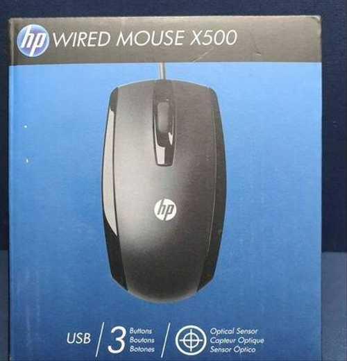 Компактная мышь HP X500.Новая