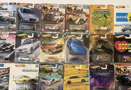 Hot wheels, matchbox, M2machines, Greenlight