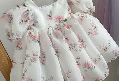 Платье для девочки 92 98 klen design