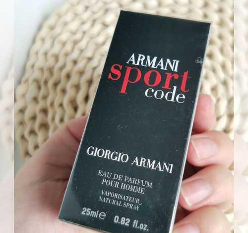 Giorgio Armani Armani Code sport духи мужские