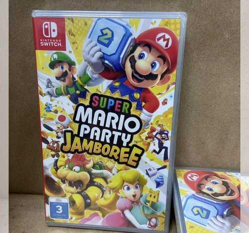 Игра switch super mario party jamboree картридж но