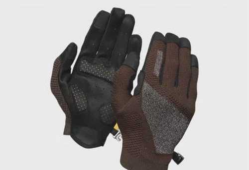 GRC Research Reflective Knit Gloves Brown