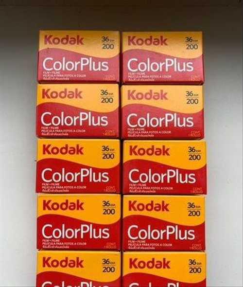 Фотопленка kodak color plus 200 36 кадров свежая