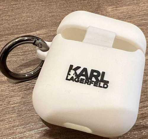 Чехол Karl Lagerfeld Silicone для Apple Airpods 2