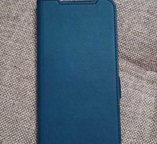 Чехол-книжка DF для Xiaomi Redmi Note 10/10S синий