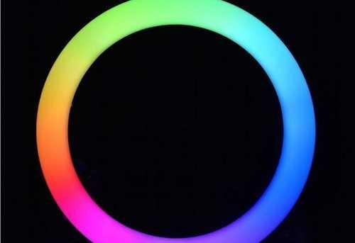 Кольцевая светодиодная RGB LED лампа 30 см