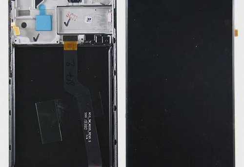 Дисплей Samsung A10 A105 модуль с рамкой - Оригина