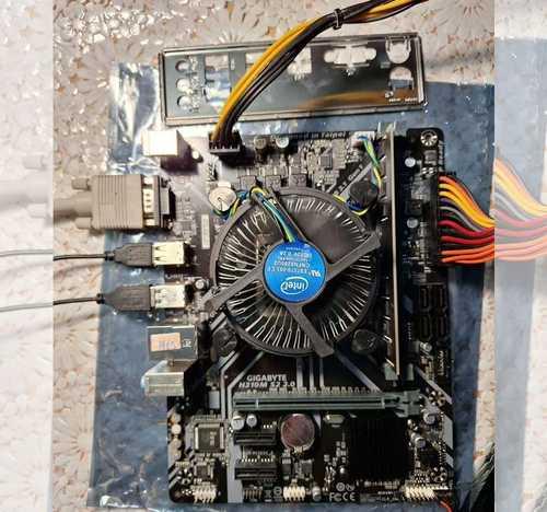 Комплект MB LGA1151V2, G4330, 4Gb