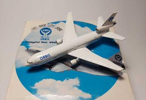 Модель самолета Orbis DC-10-10 Herpa 1/500