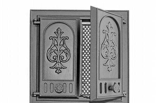 Дверца каминная (410х410 мм) нтт115 (Pisla Oy, Фин