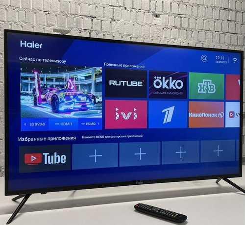 Метровый, тонкий Haier 109см Smart TV Wi-Fi