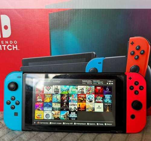 Nintendo Switch V2 прошита