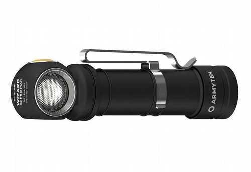 Фонарь Armytek Wizard C2 Pro Max Magnet USB белый