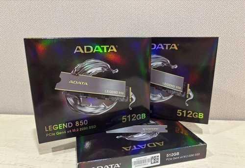 SSD adata Legend 850 512гб / Ситилинк / Новый