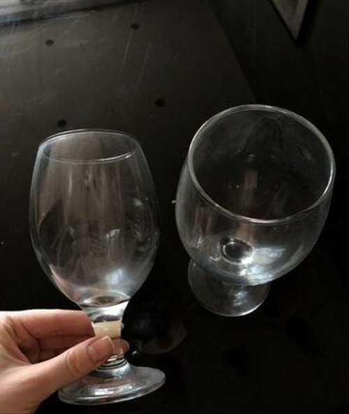 Пивные бокалы стеклянные