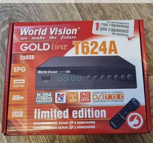 Тв ресивер Word Vision T624A