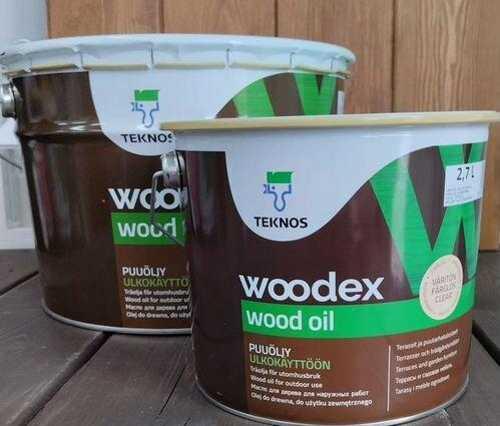Woodex Wood Oil Teknos масло для пола, террас Уфа