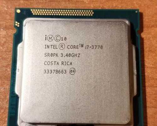 Процессор i7-3770 (3,4 GHz, 4 ядра, сокет 1155)