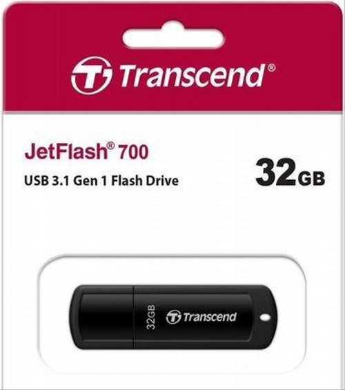 Память USB Flash 32 гб Transcend JetFlash 700
