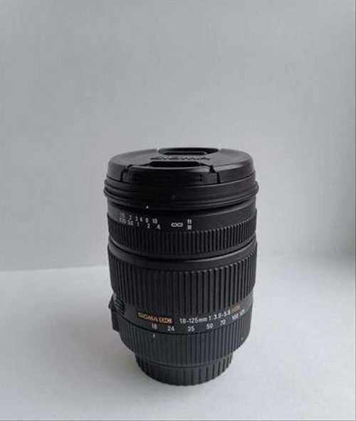 Sigma AF 18-125mm f/3.8-5.6 DC OS HSM for Canon