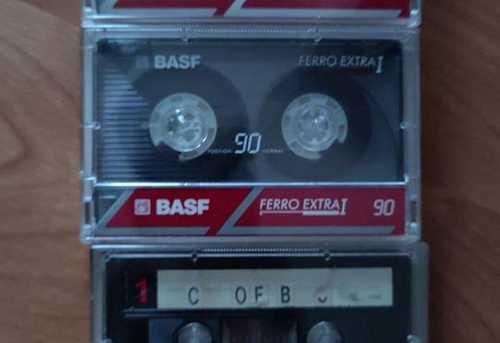 Аудиокассеты maxell, basf