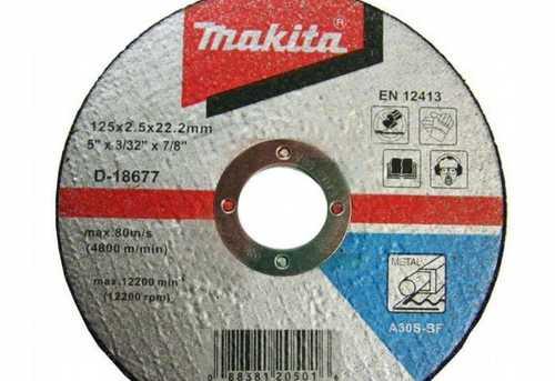 Отрезной диск по металлу Makita D-18677