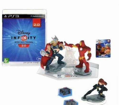 Disney Infinity 2.0 Marvel Стартовый набор PS3 бу