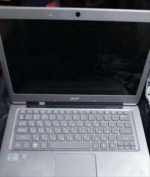 Ноутбук acer aspire s3