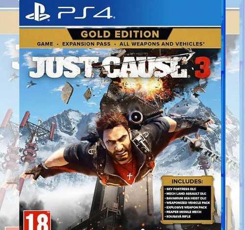 Игра Just Cause 3 Gold Edition (PS4) Полностью на