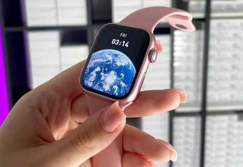 Часы Apple Watch 8 розовые + Гарантия