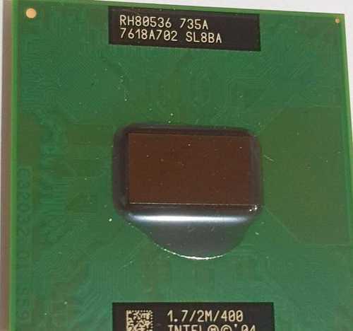 Процессор intel Pentium M 735A SL8BA